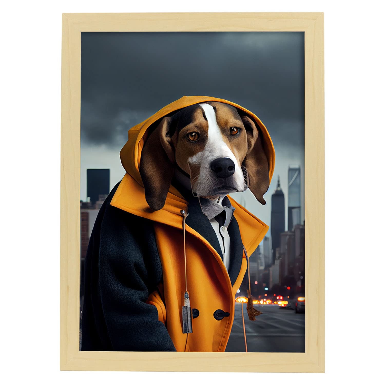 Nacnic Beagle In Stile Fotografico A Colori Divertenti Illustrazioni ...