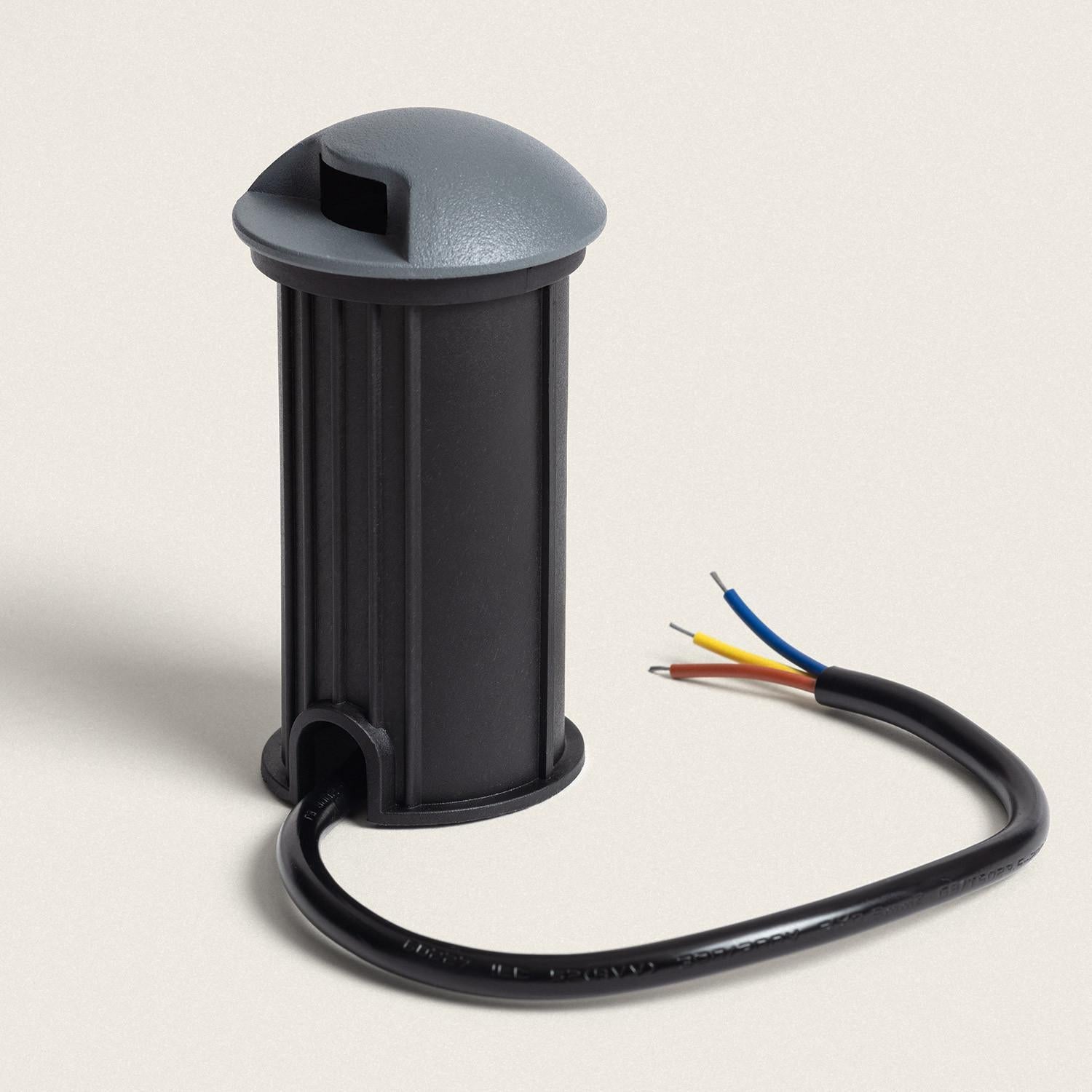 Ledkia Baliza Exterior LED 1W Empotrable Suelo Letso 1L Gris 2700K ...
