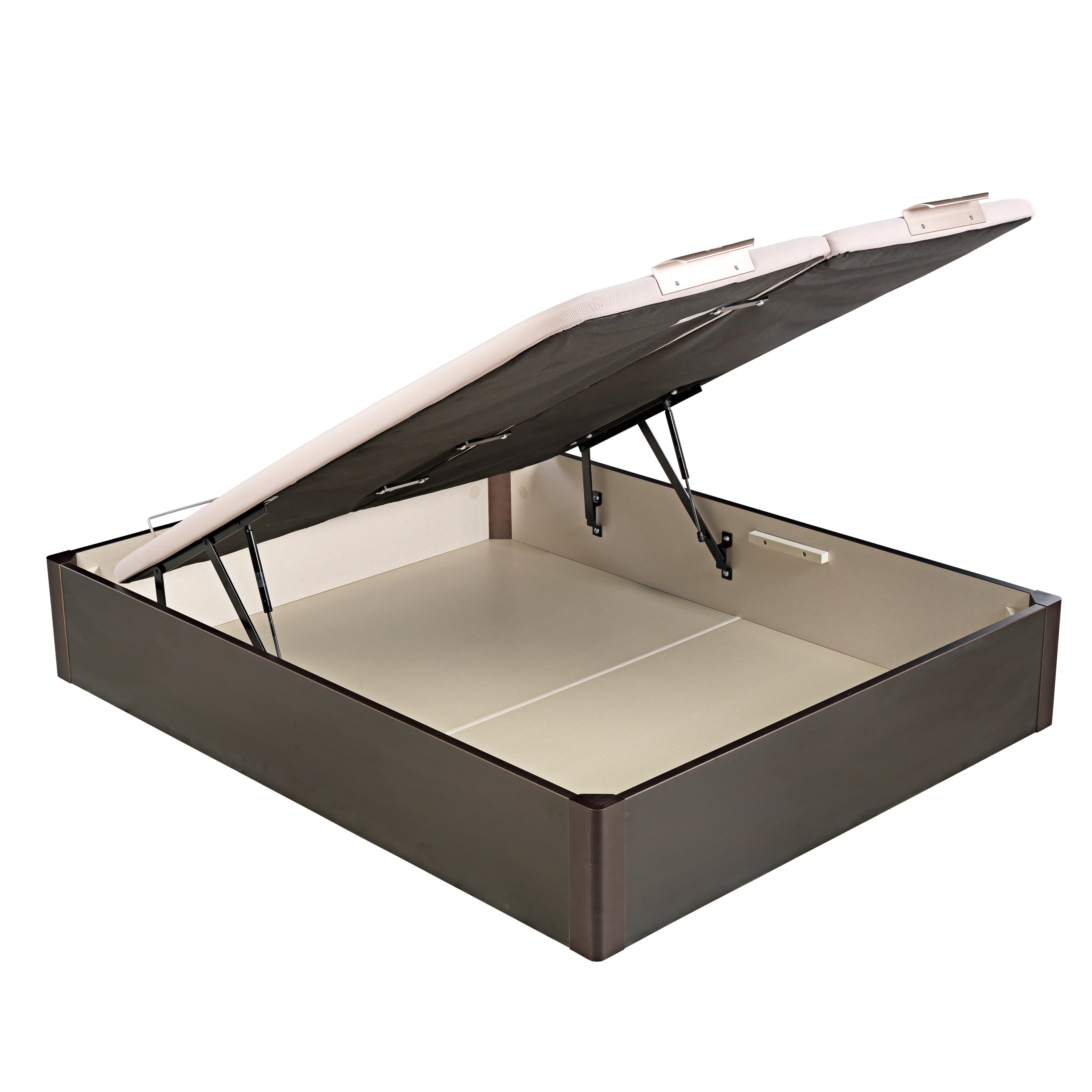 Canapé abatible 150x190 de madera PIKOLIN con tapa doble y cubeta única ...