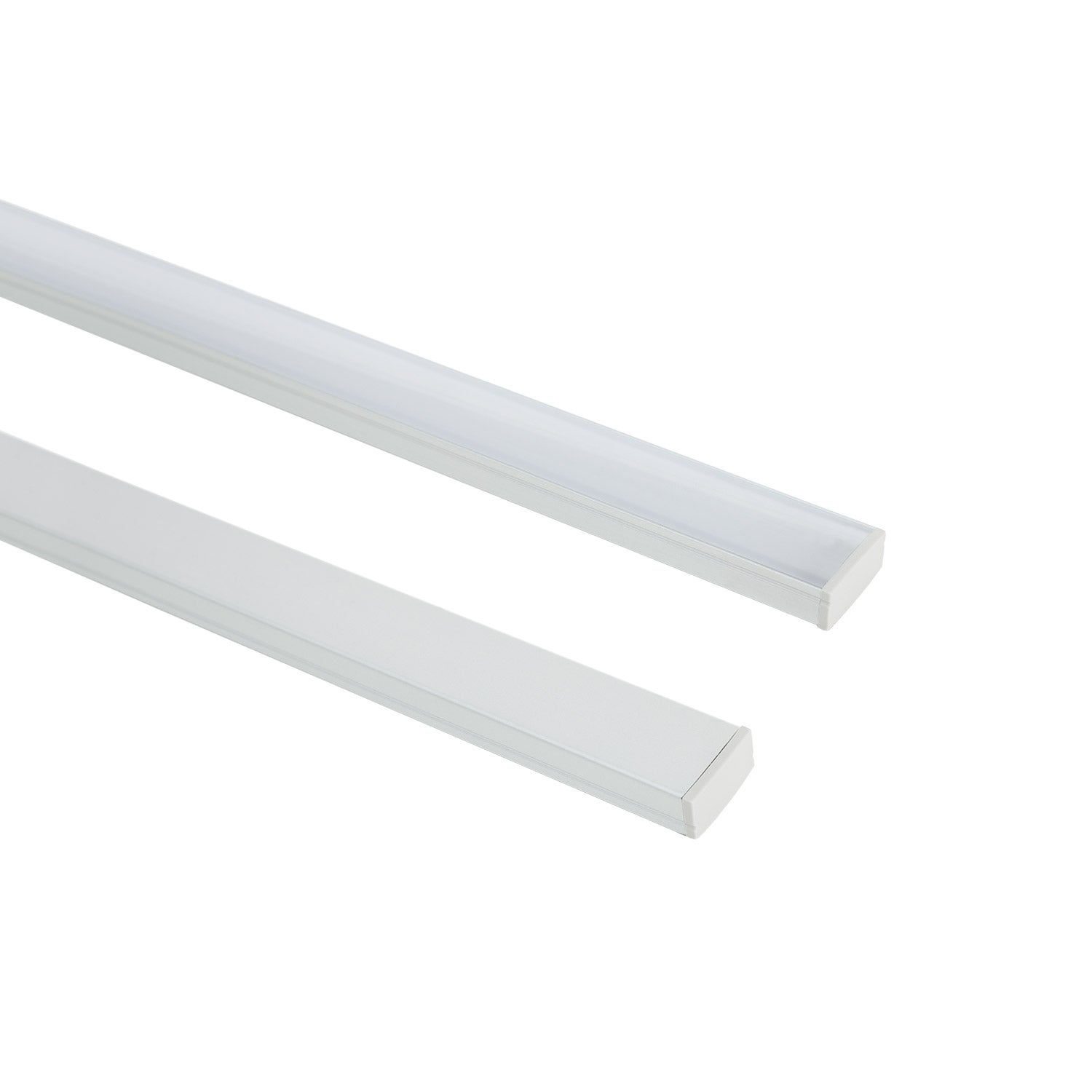 Profilé Aluminium en Saillie avec Capot Continue pour Ruban LED jusqu'à ...