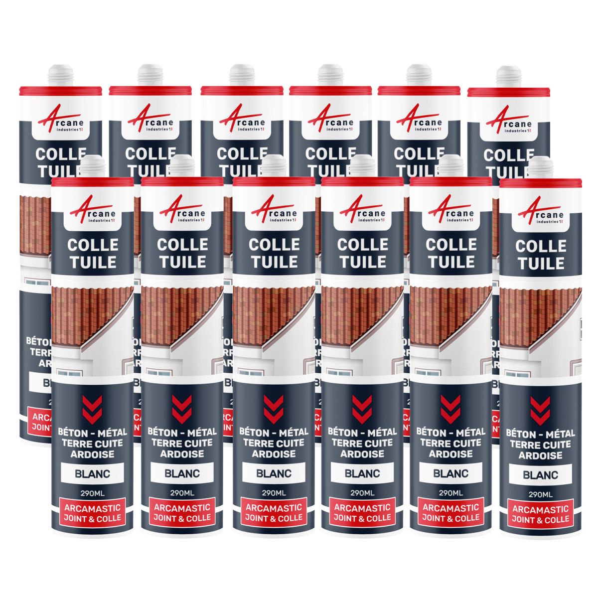 Mastic Colle Tuiles Polyuréthane Hybride: ARCAMASTIC JOINT ET COLLE ...