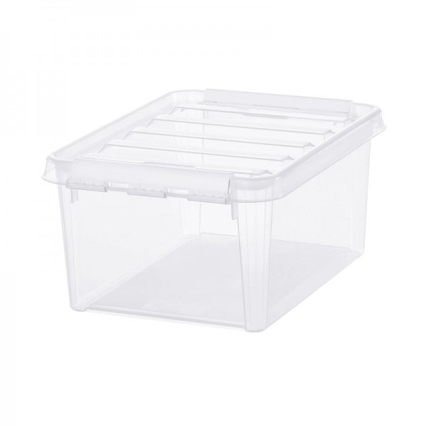 Boîte en plastique avec couvercle clipsable 8 litres - Clips Blancs ...