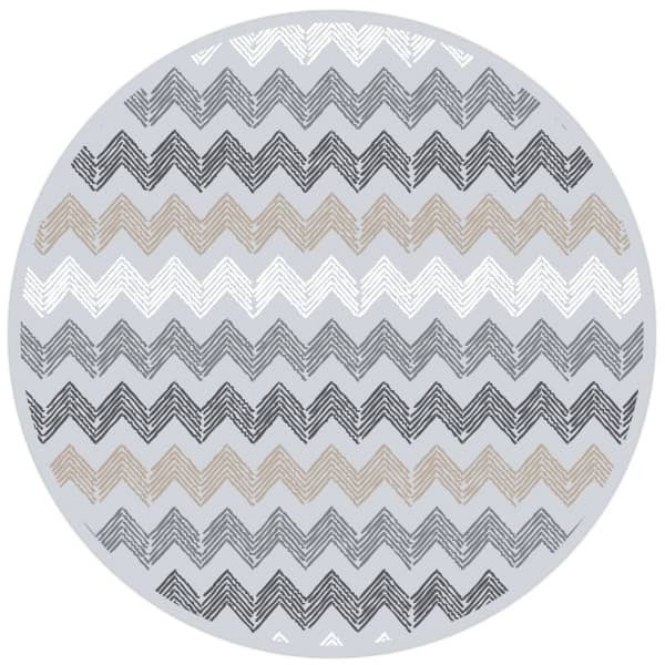 TAPIS PVC VAGUES COLORÉES 120 X 120CM | Leroy Merlin