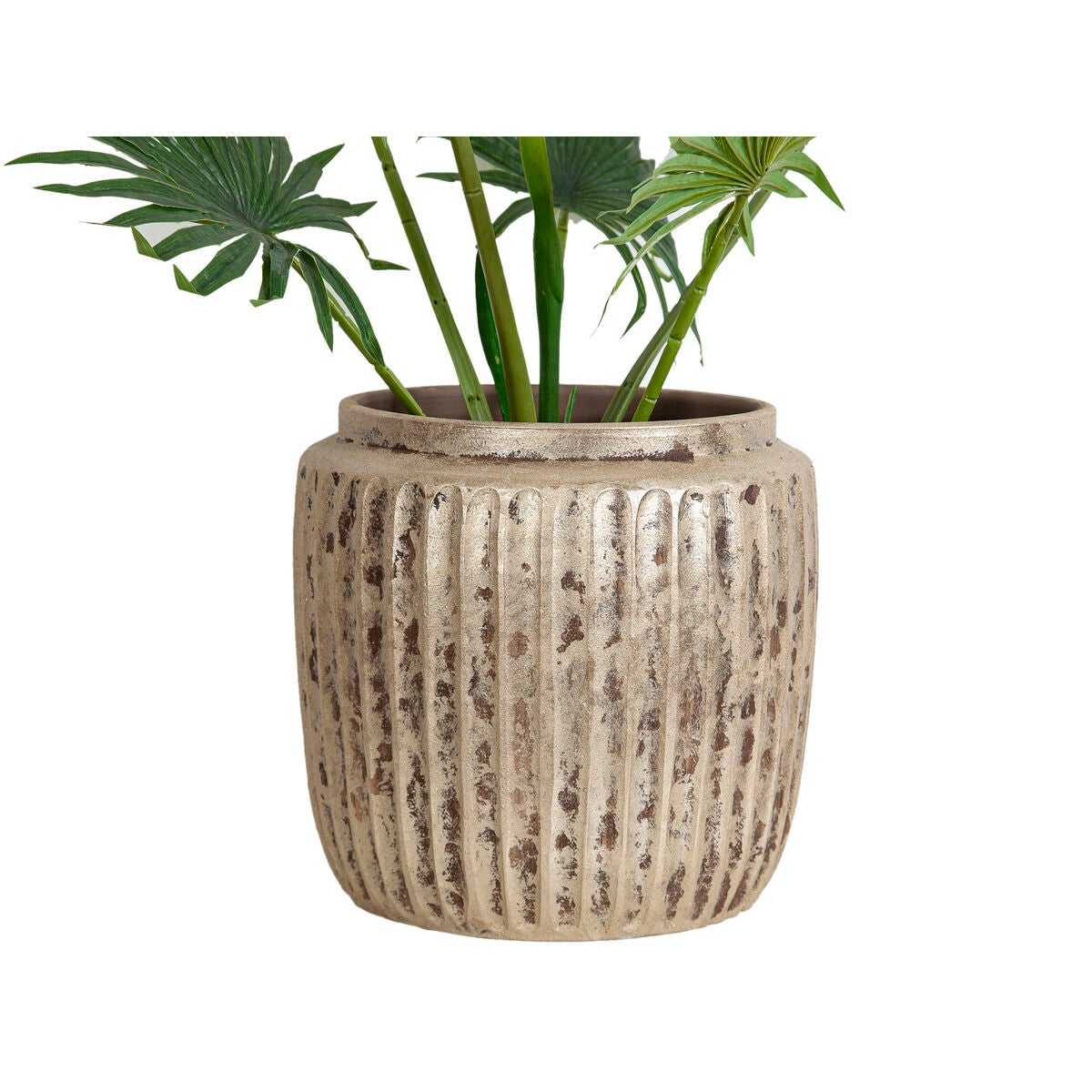 Vaso Romimex Beige Ceramica 29 x 29 x 29 cm | Leroy Merlin