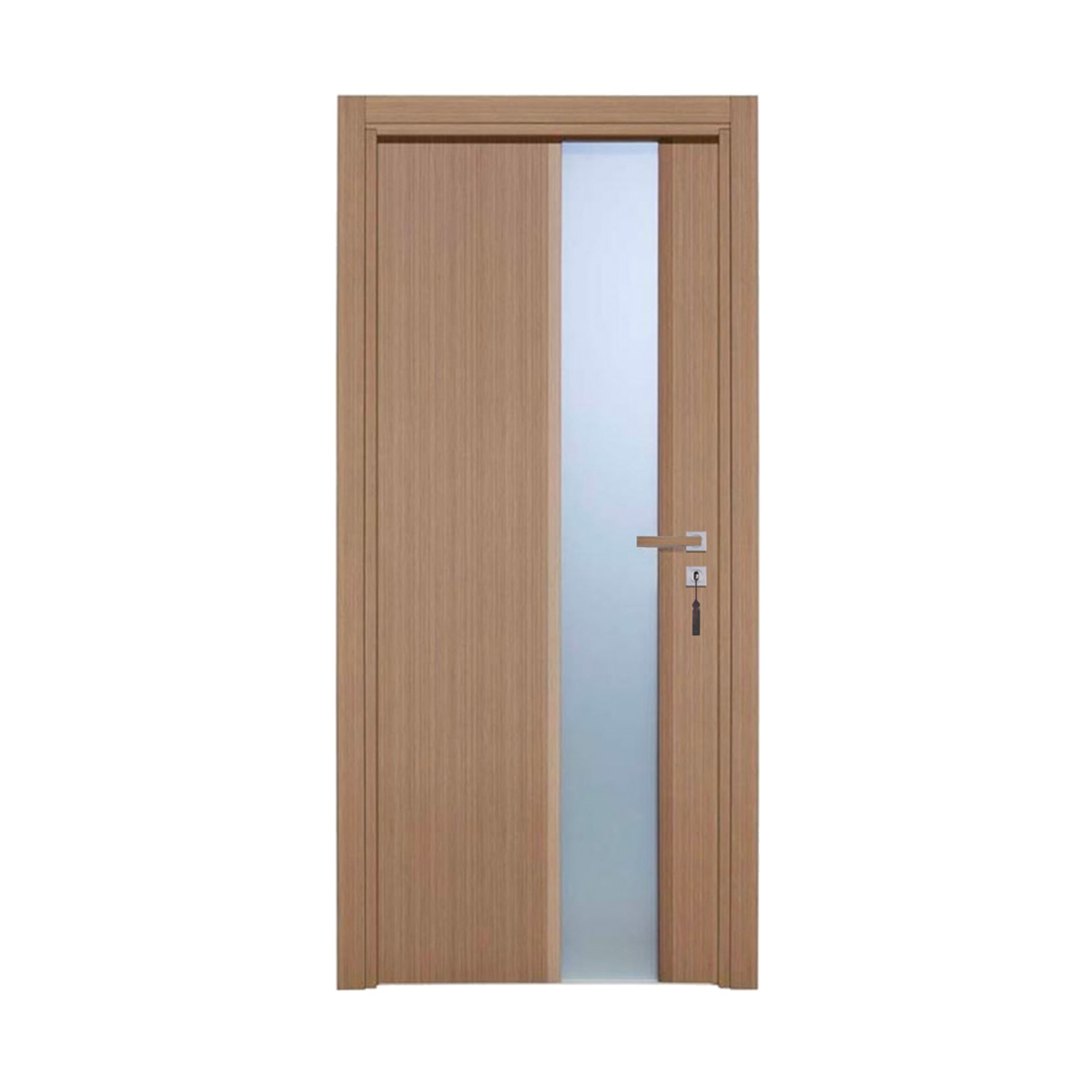 Bloc-porte pose fin de chantier collection Premium Enzo, H.204 x l.73 ...