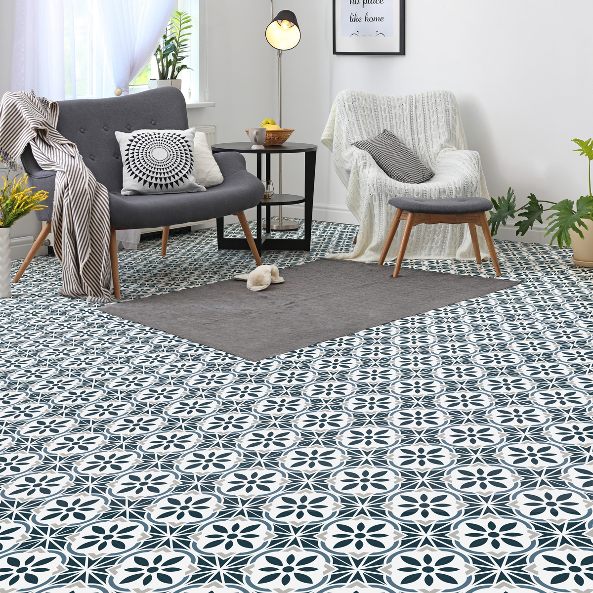 Stickers Sol Anti-dérapant avec Protection - CARRELAGES SOL FILIPÉ - 1 ...