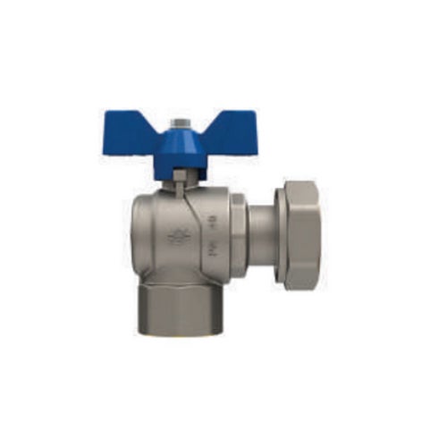 VANNE À SPHÈRE AVEC ÉCROU PIVOTANT CARRÉ PAPILLON EVOLUTION FEMELLE3/4 ...