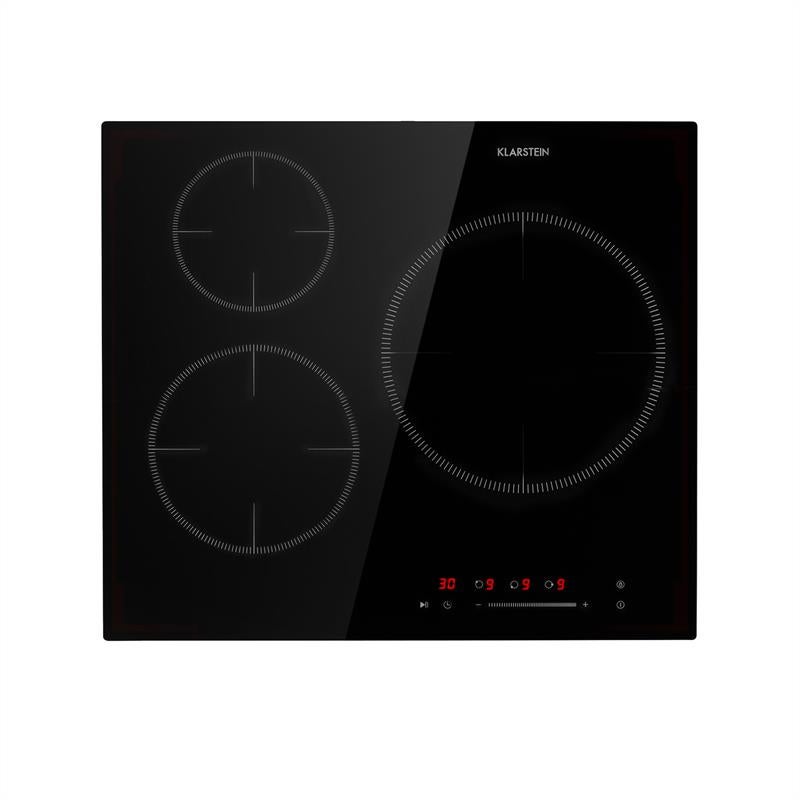 Delicatessa 3 Placa inducción 3 zonas 5800W vitrocerámica | Leroy Merlin
