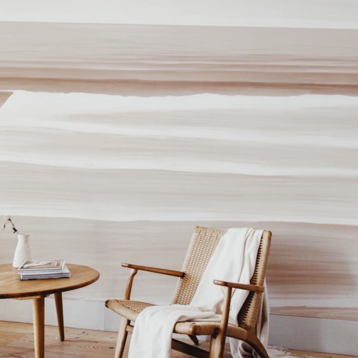 Papier peint panoramique Sunset, Beige 425 x 250cm | Leroy Merlin
