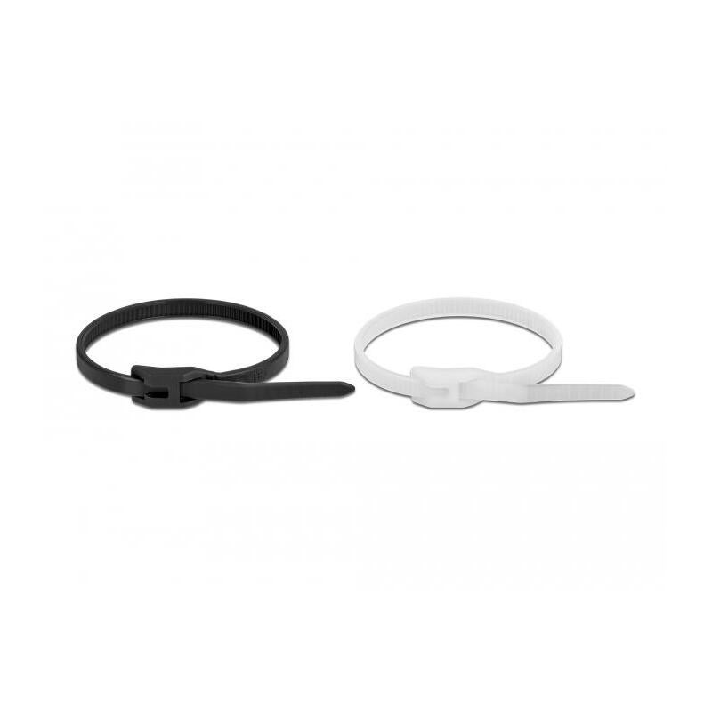 Delock serre-c bles t te plate l 280 xl 7,6 mm 100 pi ces | Leroy Merlin