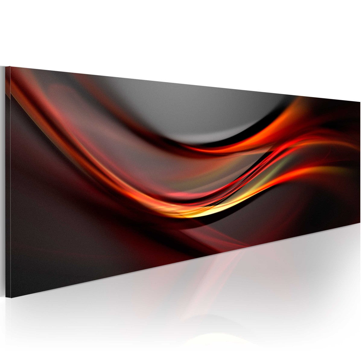 Tableau Imprimé "Amber Tide" 50 x 150 cm | Leroy Merlin