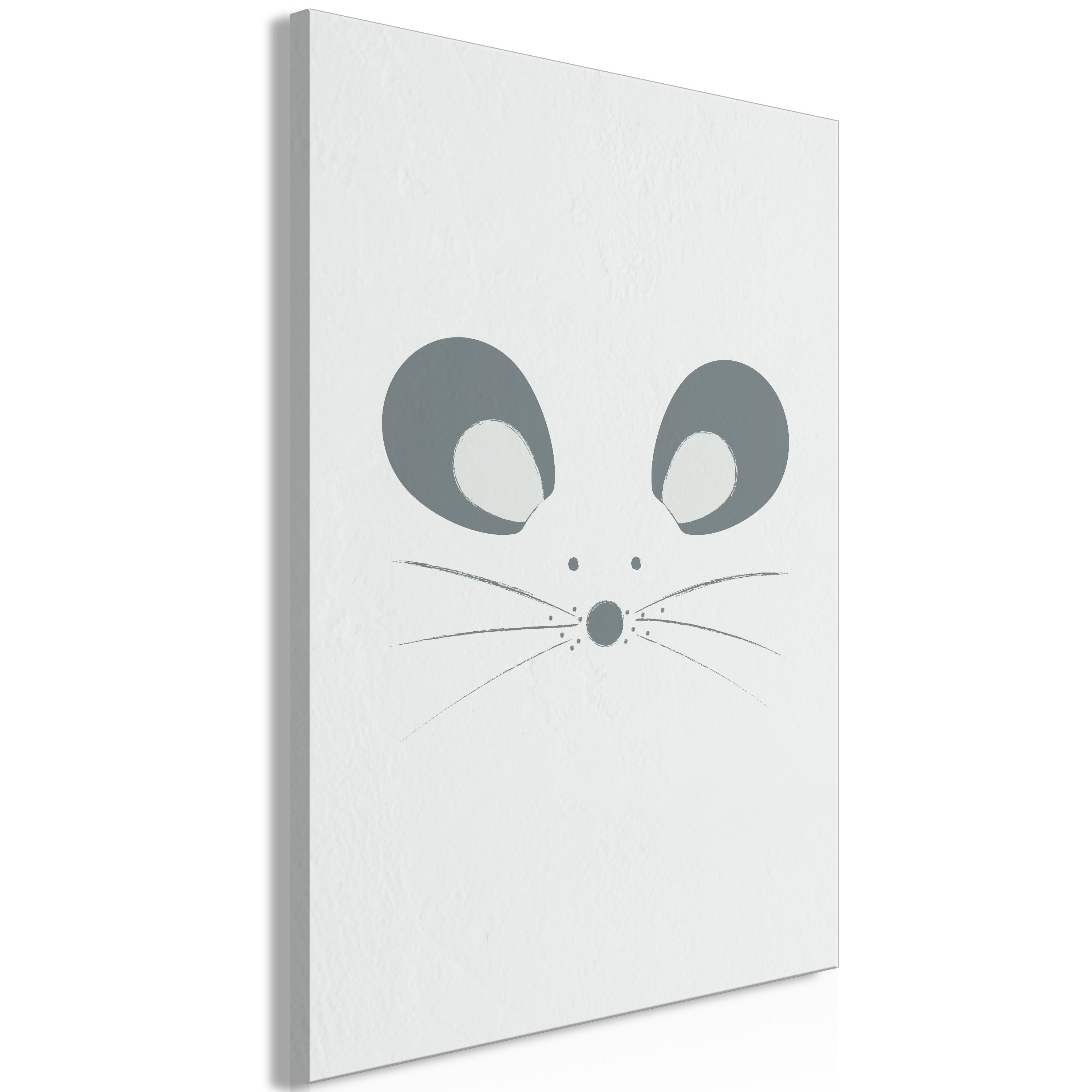 Tableau - Curious Mouse (1 Part) Vertical [60x90] | Leroy Merlin