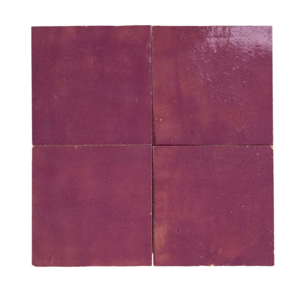 Zellige Marocain - 10x10 cm - Carrelage mur - Terre De Zellige 10x10 cm ...