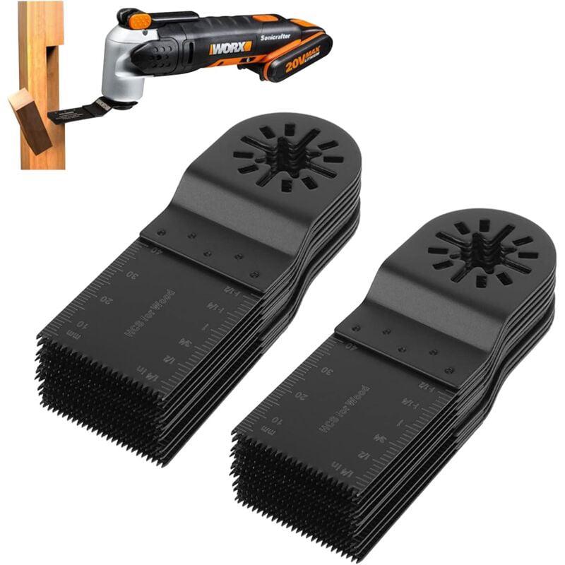 Scie alternative à 20 lames de 34 mm, compatible avec Fein Multimaster ...