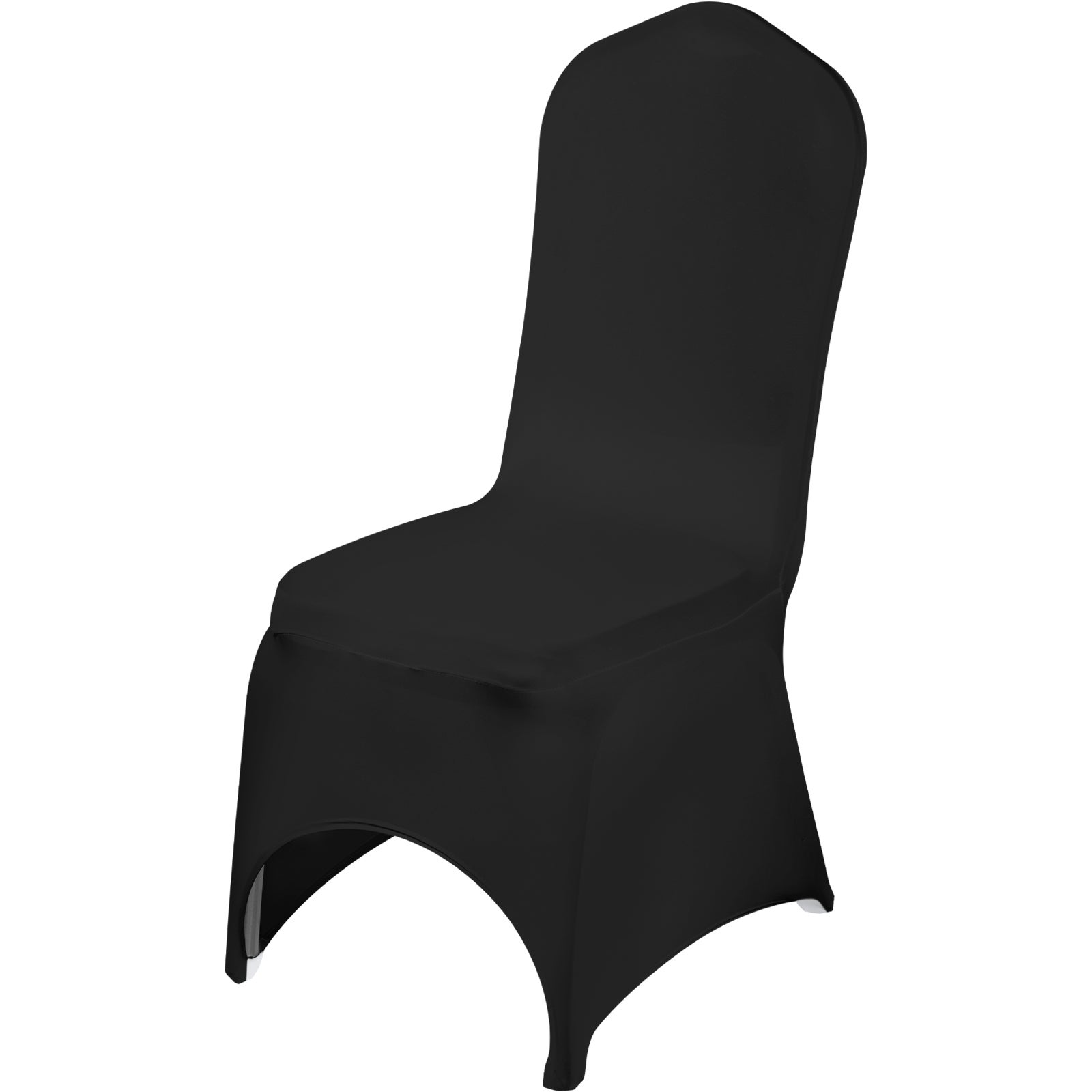 Couverture Housses de Chaise Mariage VEVOR 50pcs Housse de Chaise Noir ...
