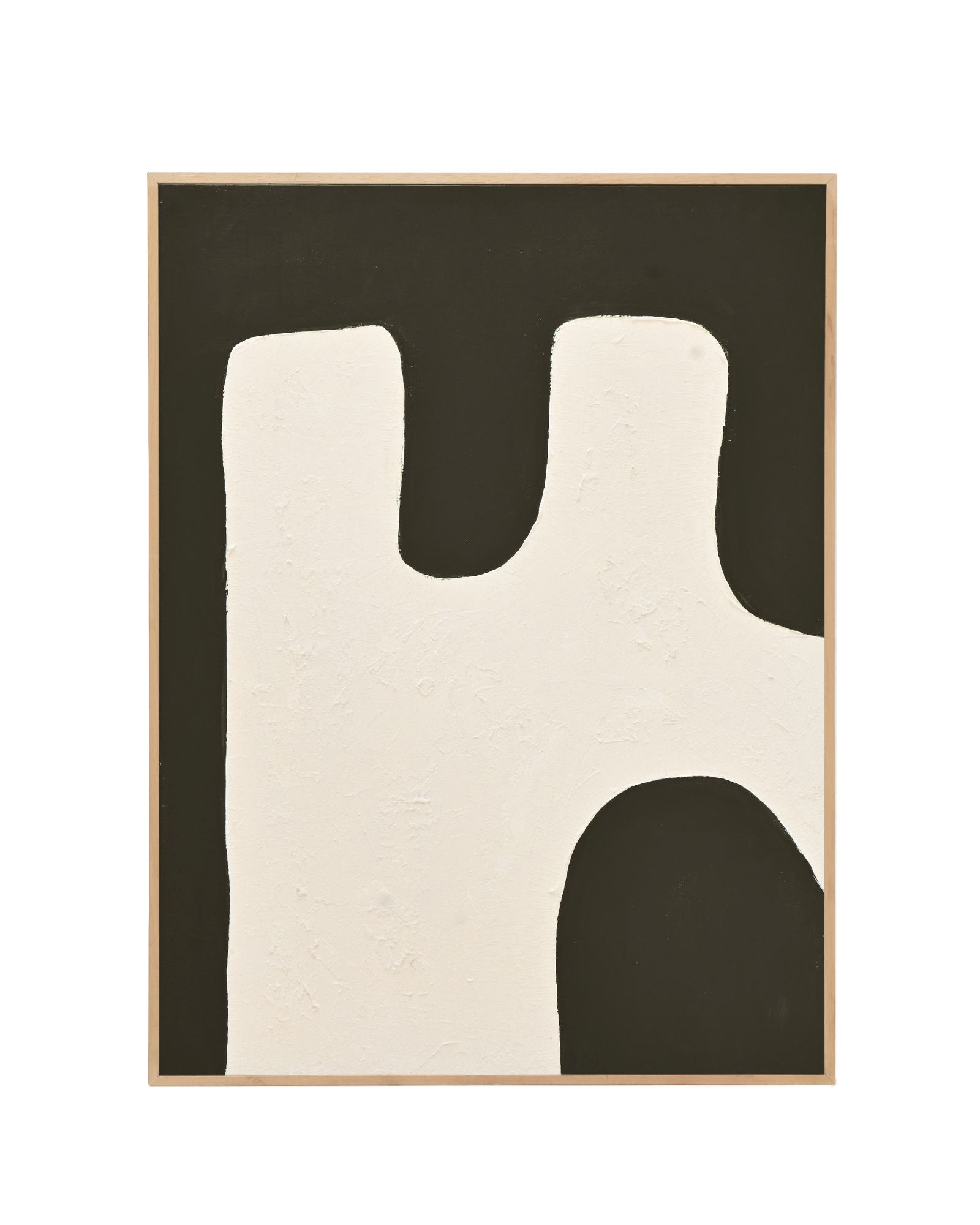 Tableau décoratif sur toile de coton sans cadre peint à la main à la ...