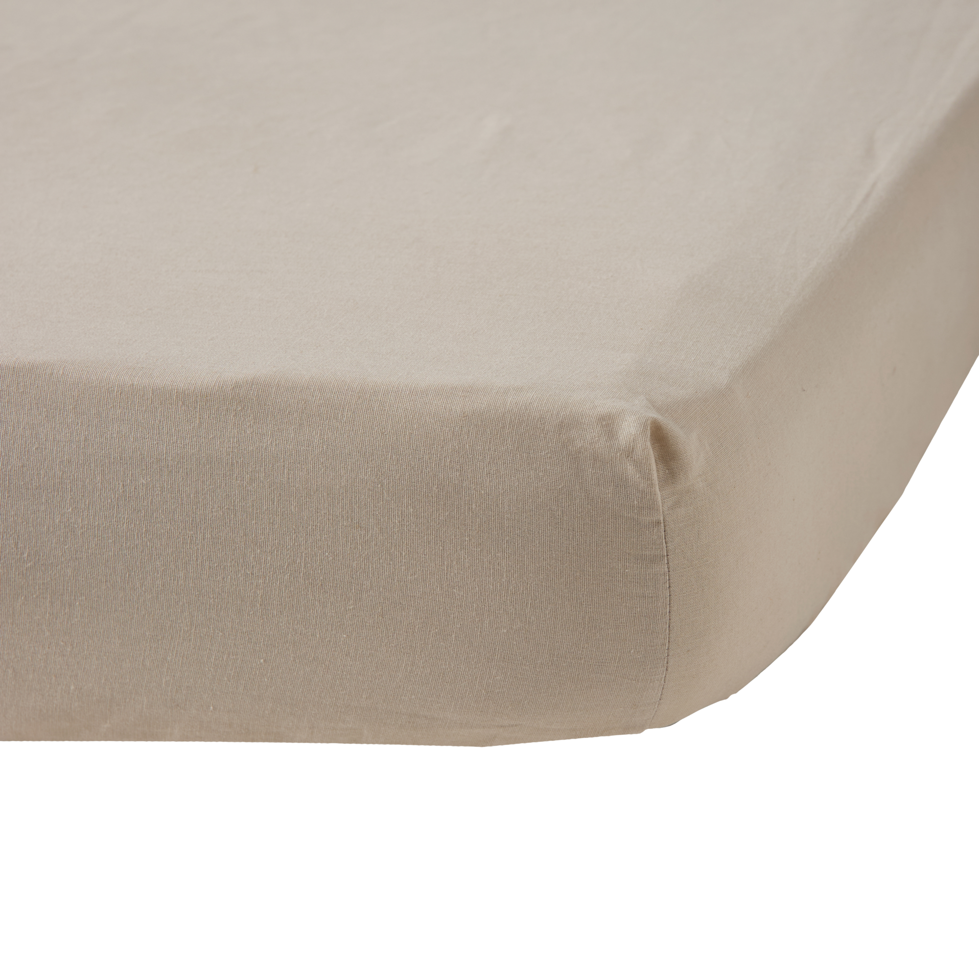 Drap housse coton lin Valentine-90 x 190 cm-Lin | Leroy Merlin