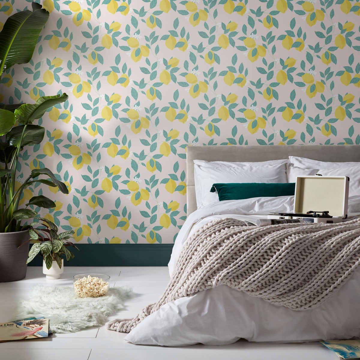Papel Pintado Feeling Fruity Blush, Envy - Rollo | Leroy Merlin