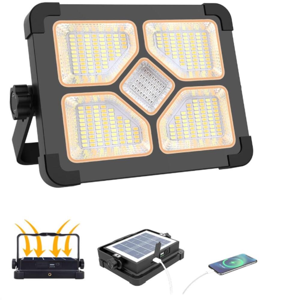 150W Projecteur LED Rechargeable Avec Télécommande, Projecteur LED ...