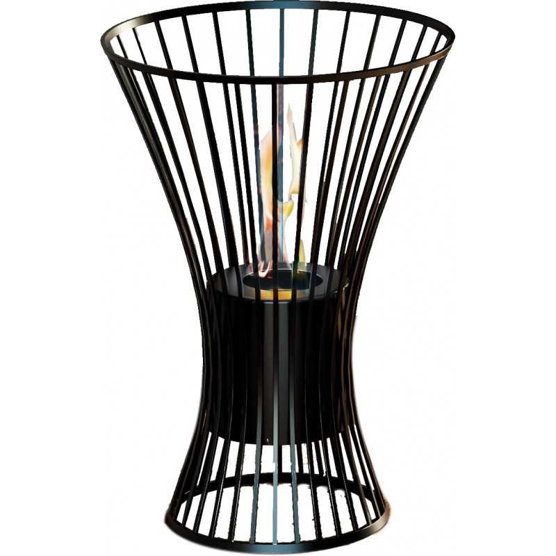Mesa Bio-fireplace York 500W Negro Tecno Air System | Leroy Merlin