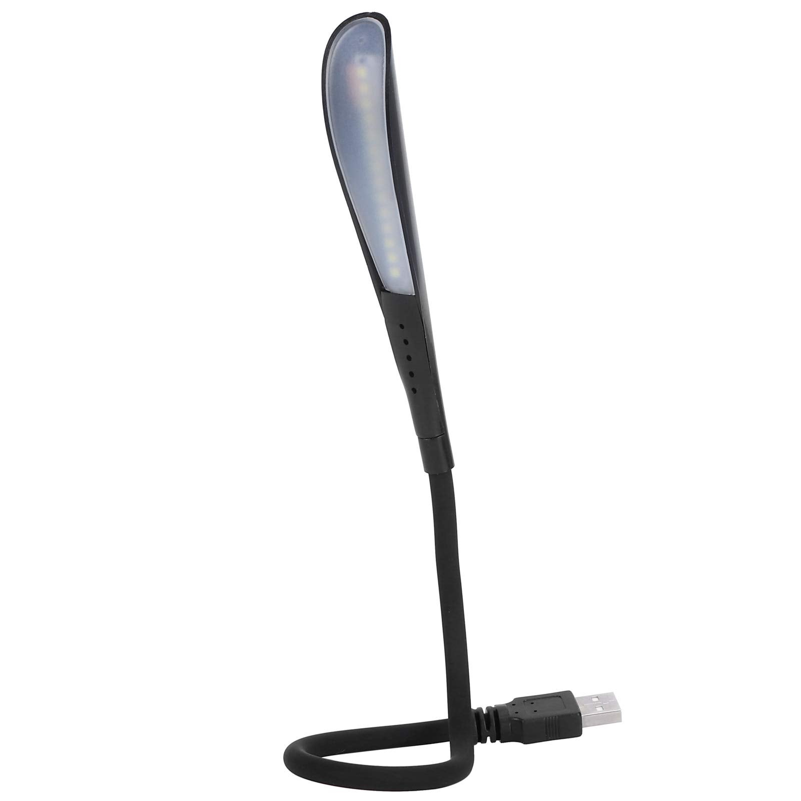 Lampe de lecture LED USB à luminosité réglable et flexible pour ordinateur portable, bureau ...