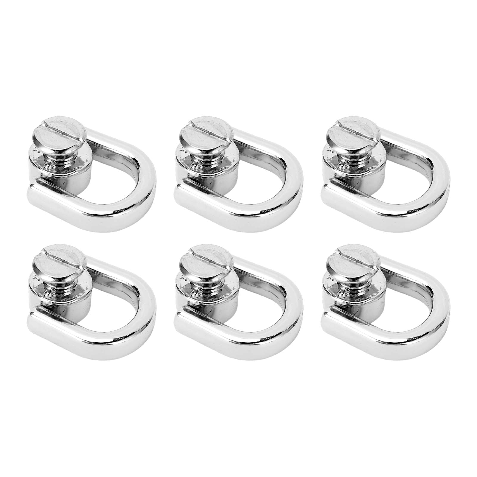 20PCS D Ring Rivet 16x9.5mm Zinc Alloy and Iron Rivet Button Ball Stud ...