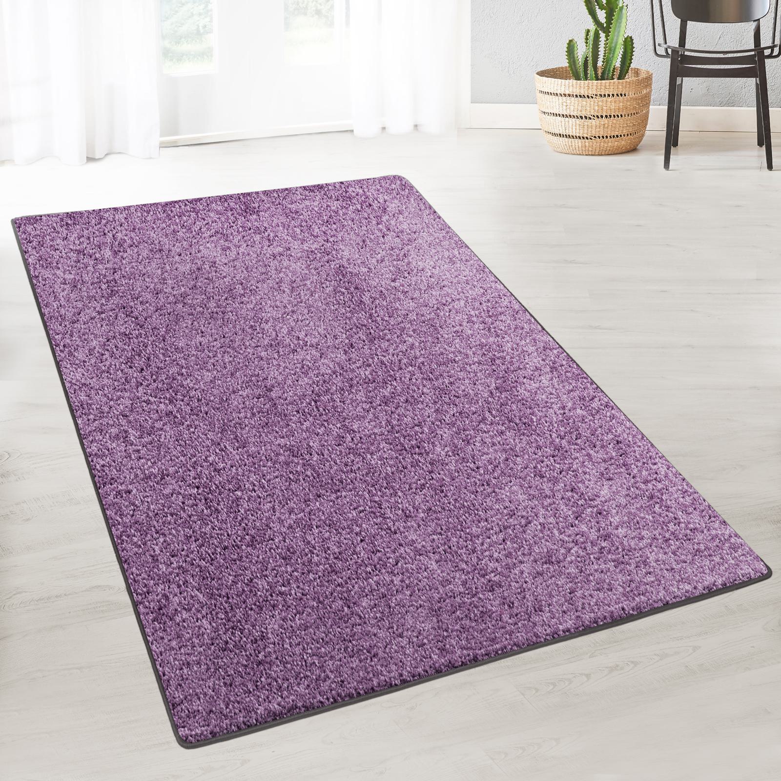 Tapis de salon Bali Violet 50 x 200 cm | Leroy Merlin