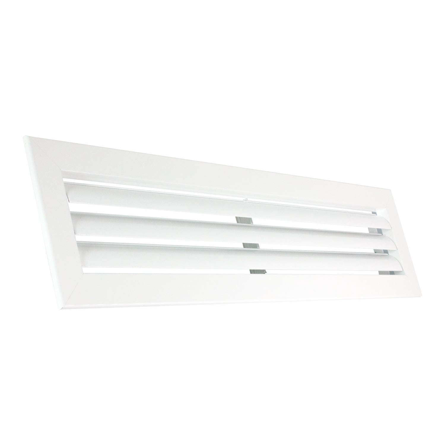 Grille rectangulaire pour air conditionné canalisé Blanc Lamelles ...