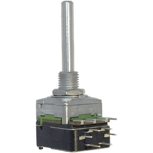Potentiomètre rotatif 1 tour, avec interrupteur push-pull Potentiometer ...