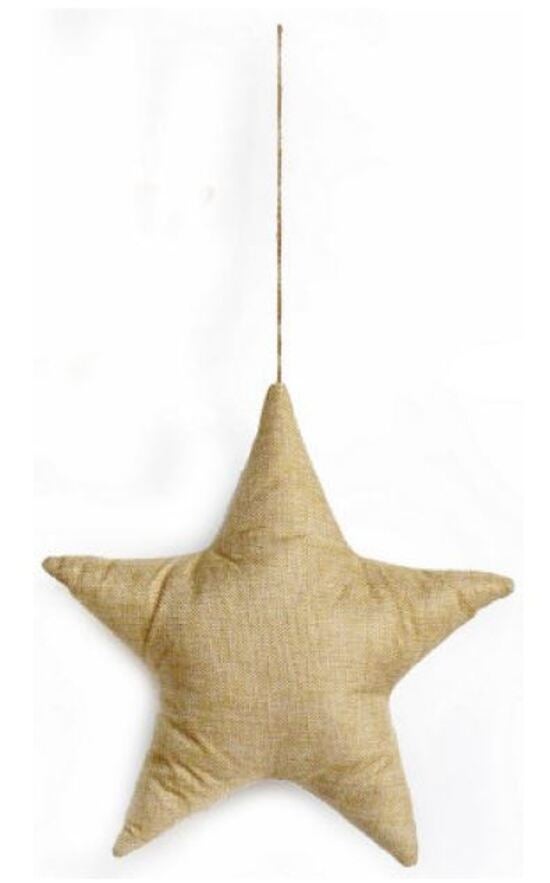 Stella da appendere cm 36 in fibra vegetale set da 2 pezzi | Leroy Merlin