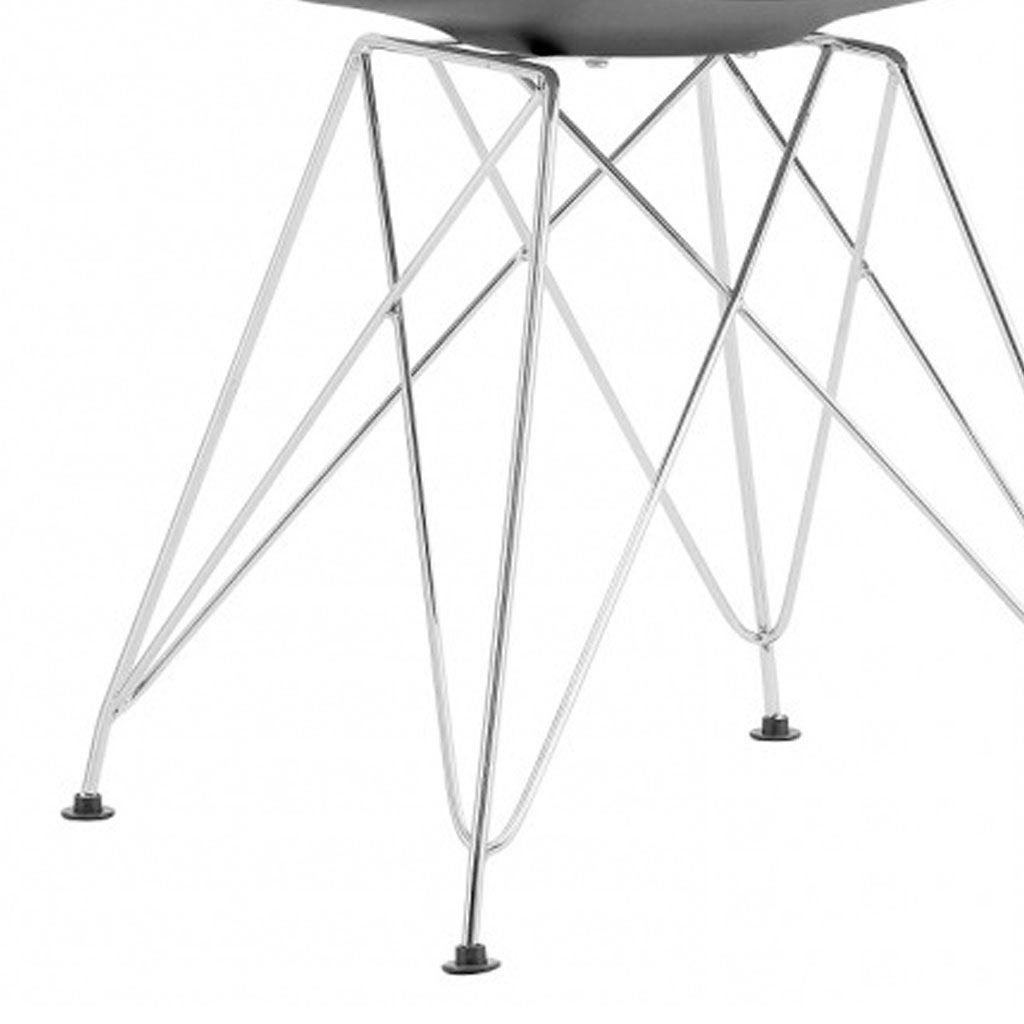 Orion91 vega chair chrome structure padded seat faux leather color ...