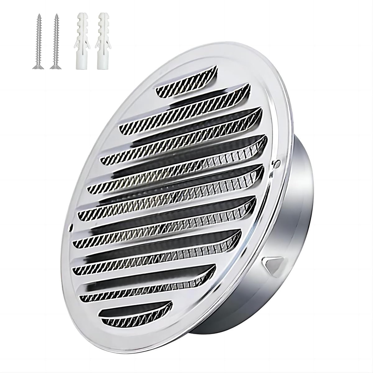 Acier Inoxydable Rond Grille de Ventilation Tuyau Échappement 150mm ...