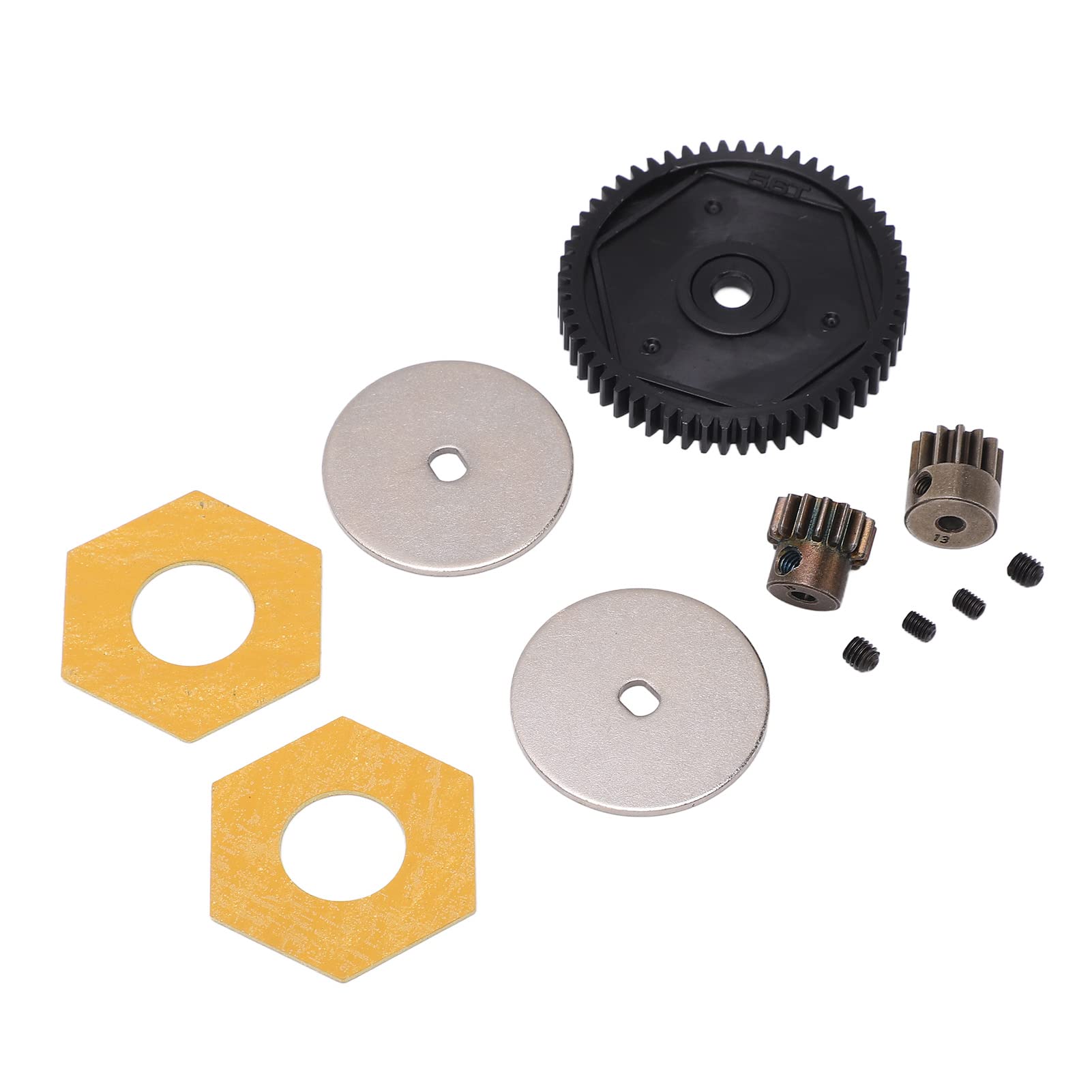 1/10 RC 56T Grand Engrenage Droit avec 13T 15T Moteur Engrenage RC ...