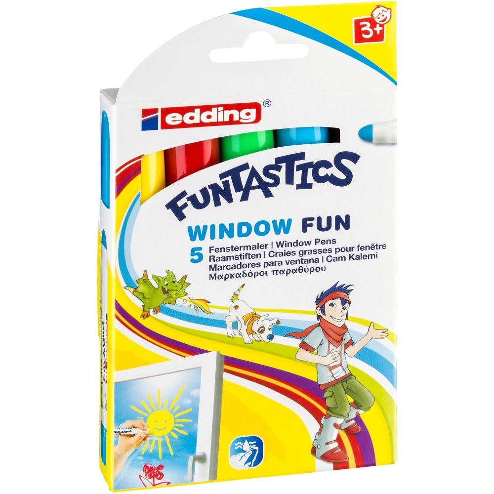 16 Funtastics Window Fun Children's Window Painter trié 5 set | Leroy ...