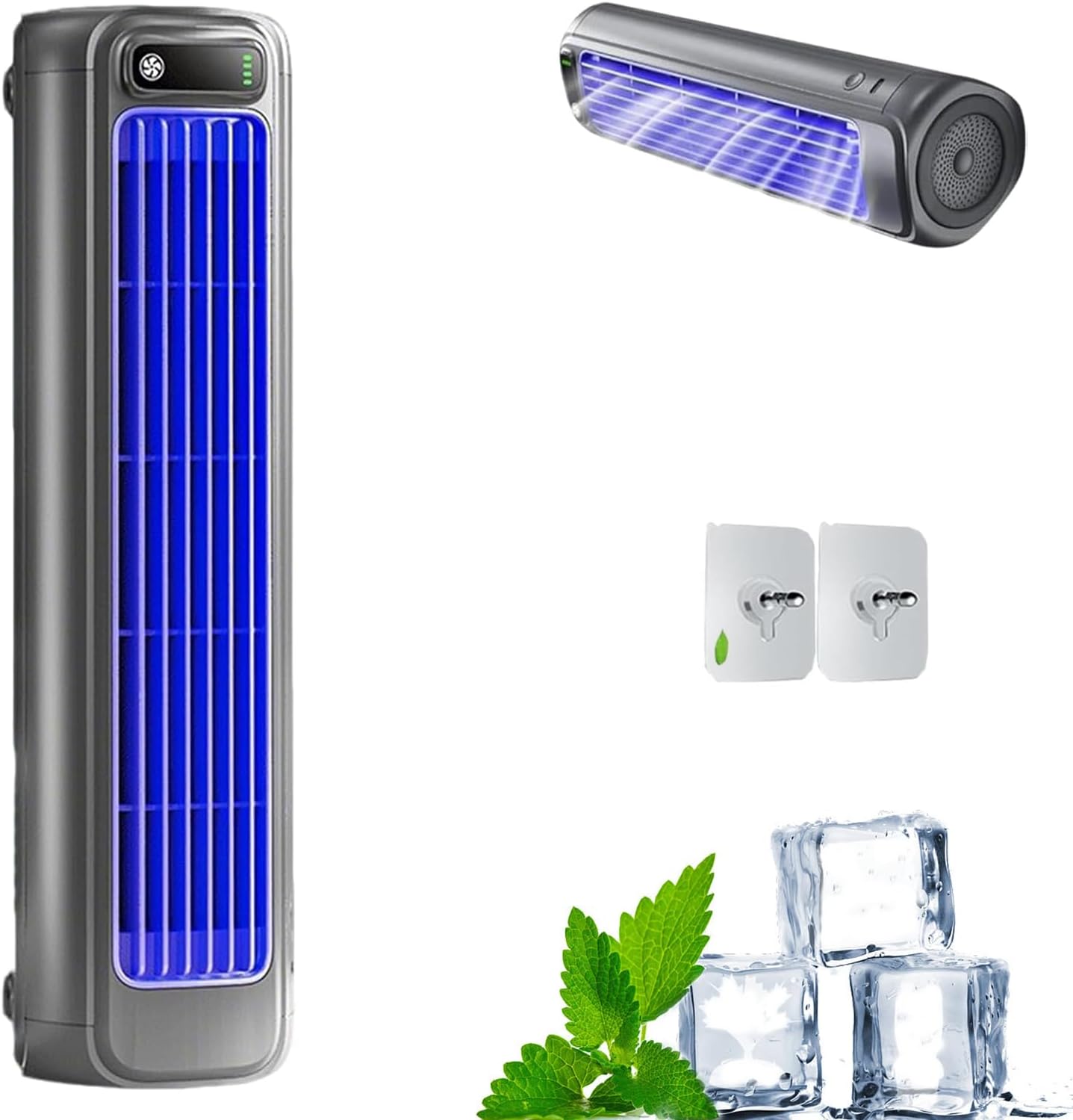 Rafraichisseur d'Air Silencieux, Mini Climatiseur Mobile, Portable ...