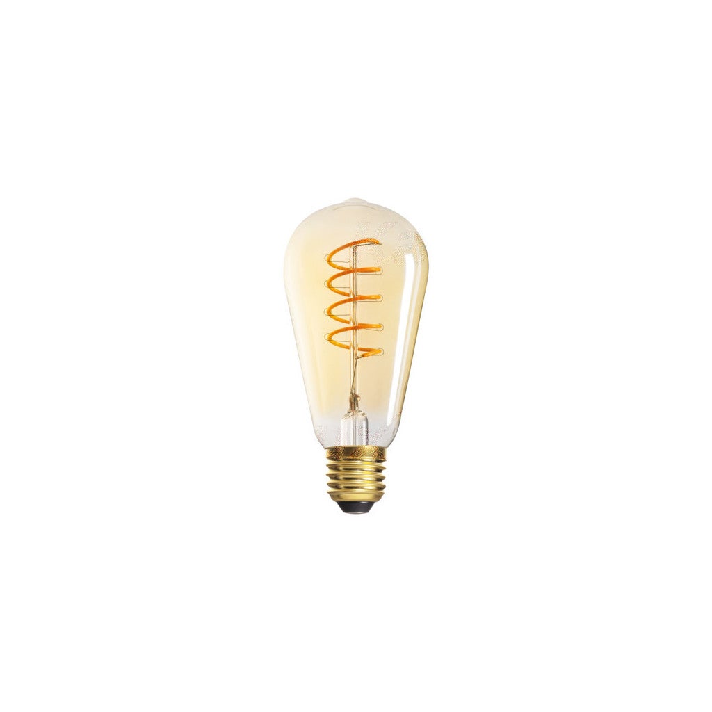 Ampoule LED 4W E27 ST64 250lm (25W) - Blanc Très Chaud 1800K | Leroy Merlin