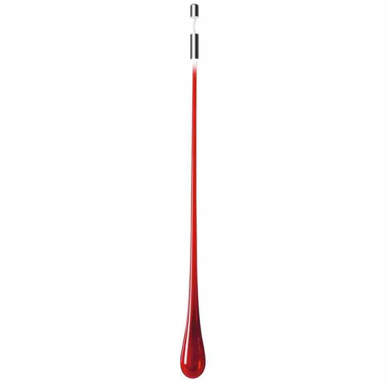 GLO S - suspension en verre soufflé - Leucos - (rouge) | Leroy Merlin