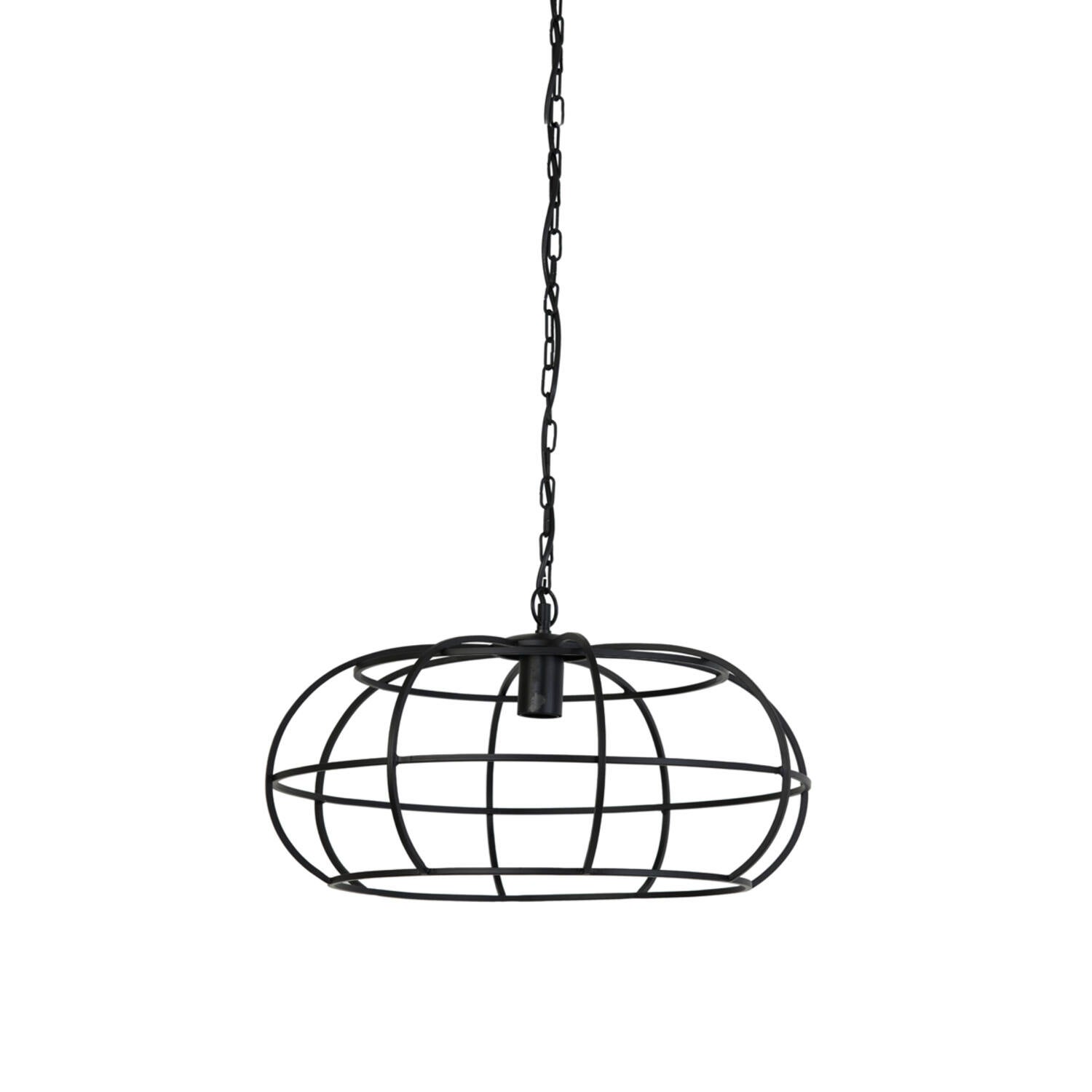 Light & Living - lámpara colgante - Imelda - negro - metal - lámpara de ...