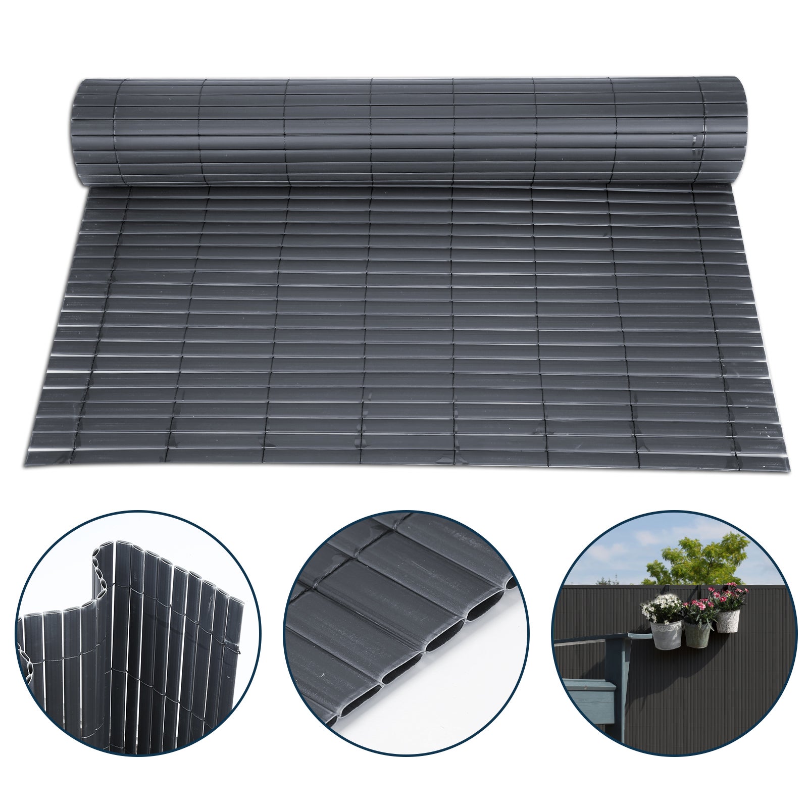 Canisse en PVC, Paravent de Jardin, Piscines, Palissade en PVC ...