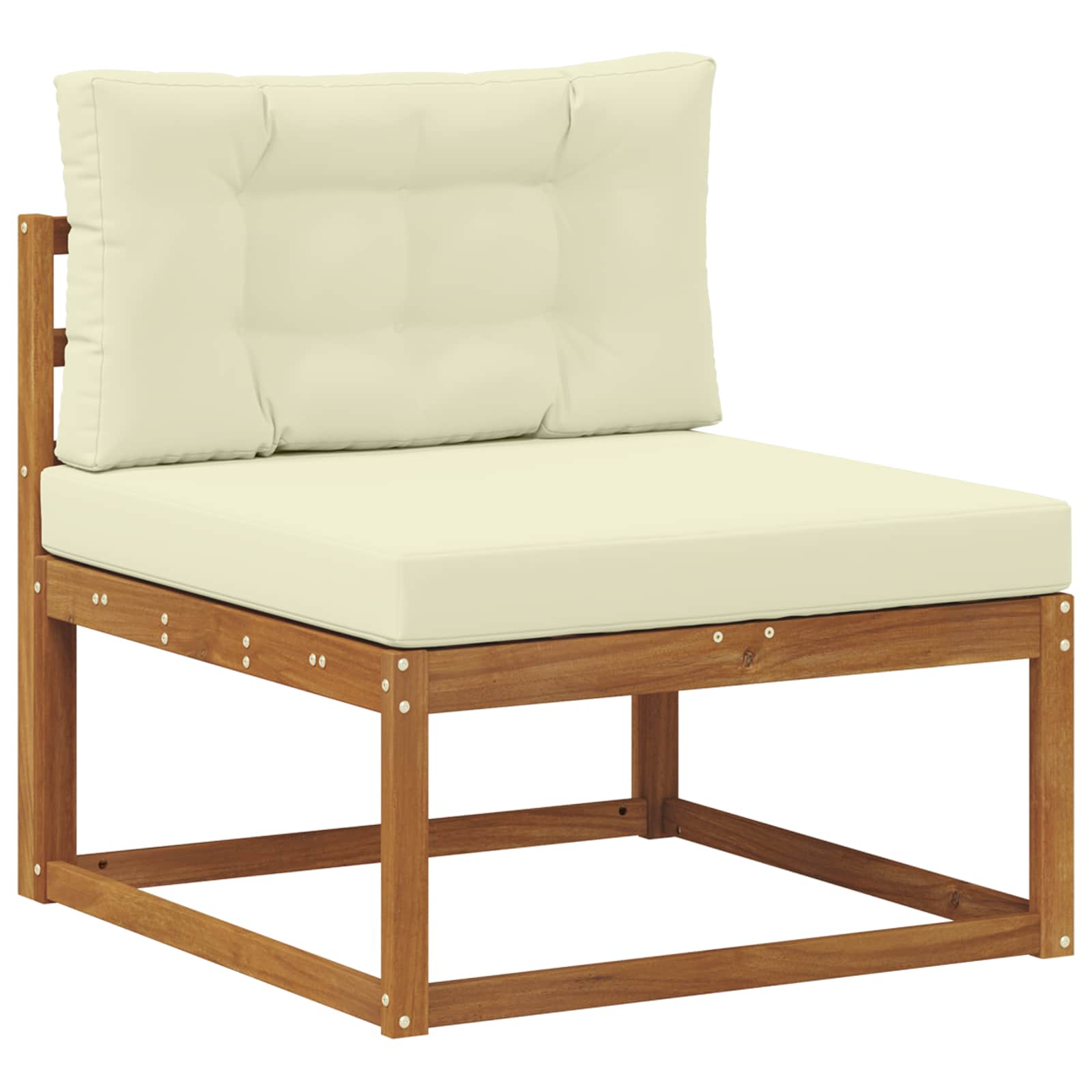Sofa de milieu extérieur | Salon de jardin Naturel | Leroy Merlin
