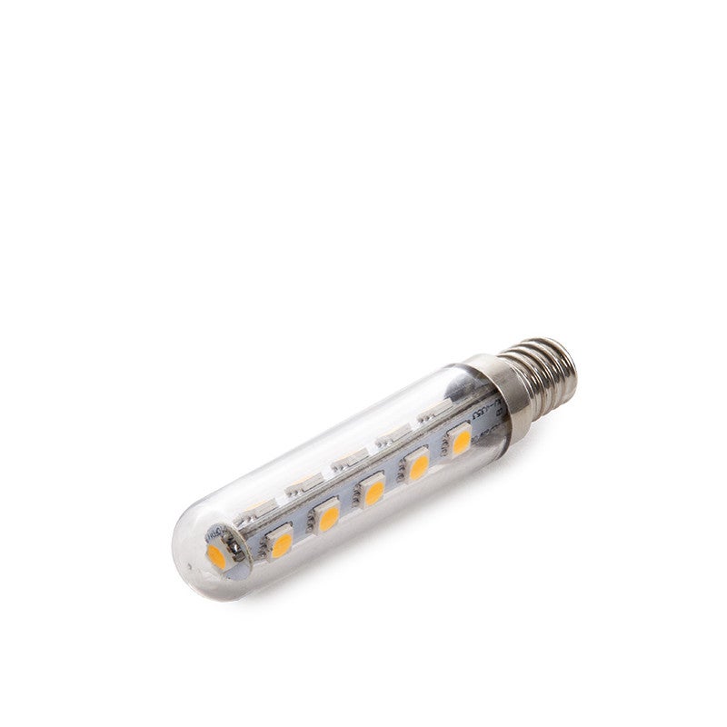 Bombilla LED E14 3W 224Lm 3000ºK Mini Tubular 40.000H [CA-TUBMIN-E14-3W ...