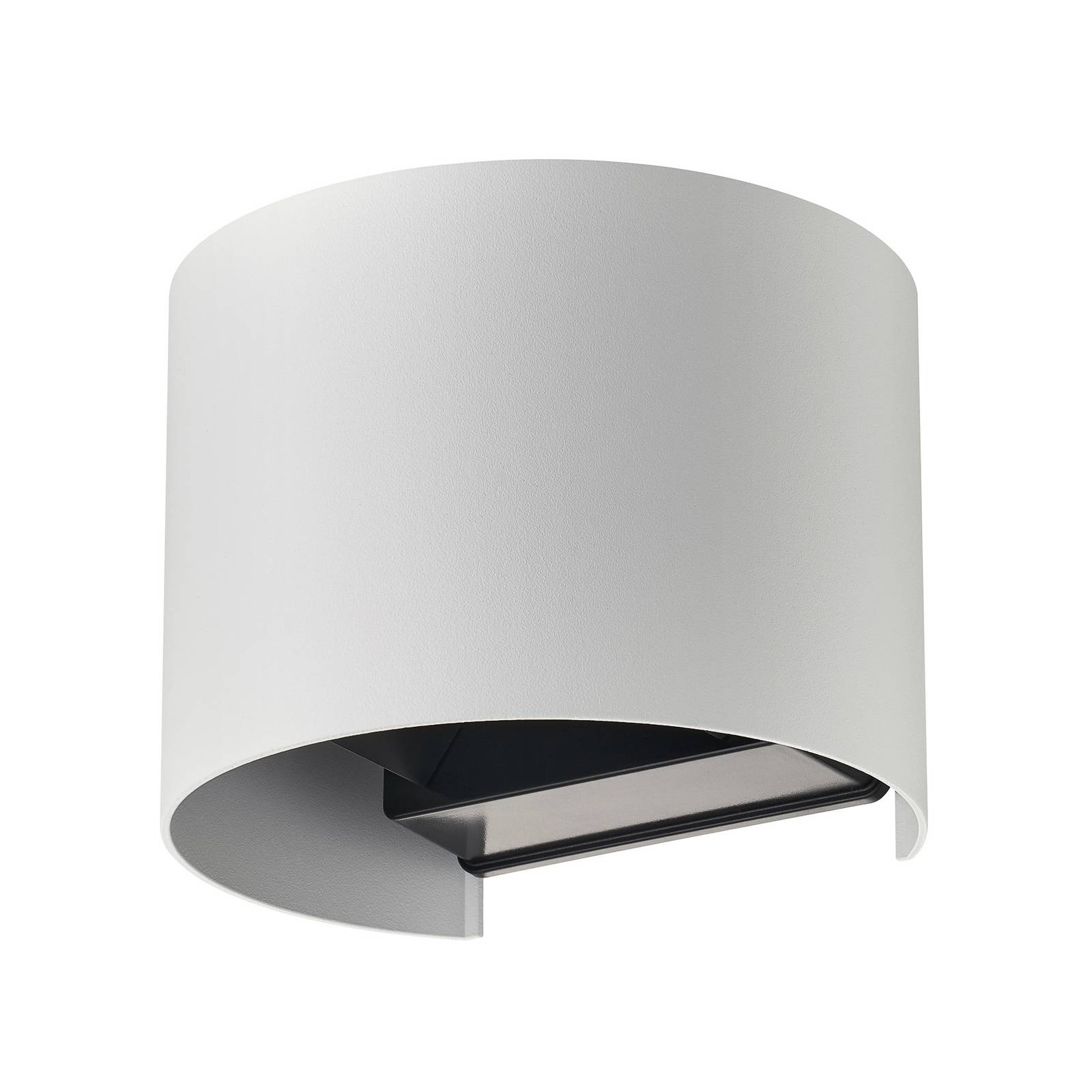 Lindby Smart Applique d'extérieur LED Dara blanc rond CCT RVB Tuya ...