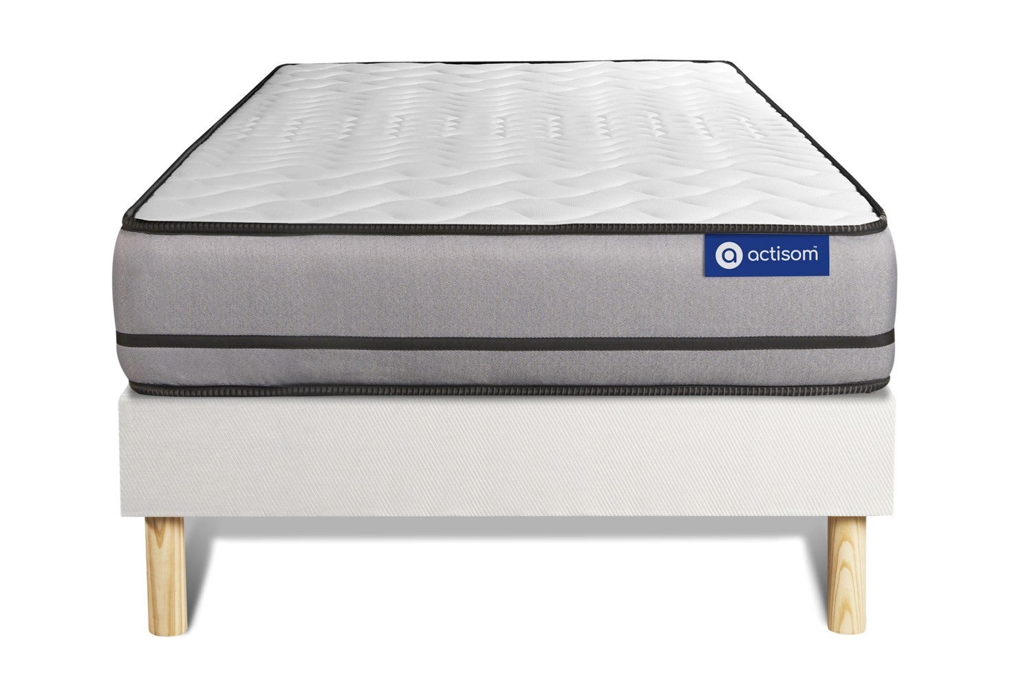 Ensemble matelas 80 x 200 cm Actimemo night - Mémoire de forme - Ep ...
