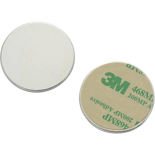 Pastille magnétique TRU COMPONENTS N35-3502 1563949 argent (Ø) 35 mm 1 ...
