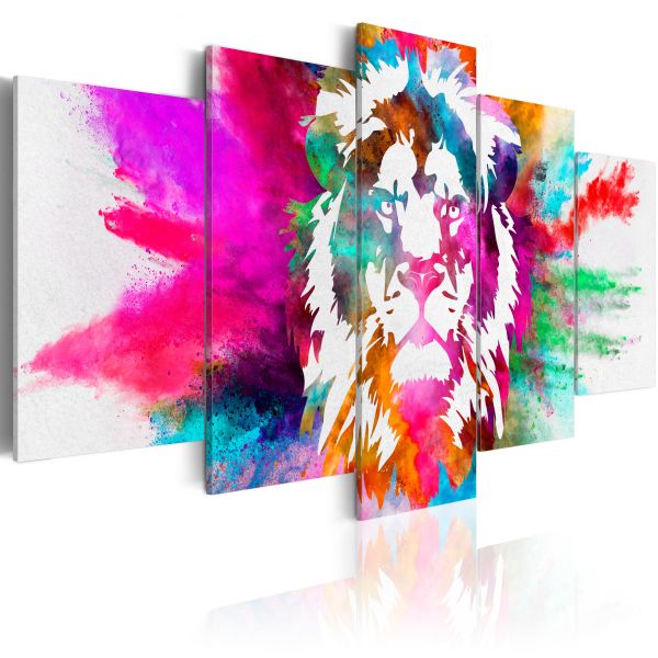 Tableau Colours of the King 200x100 cm | Leroy Merlin