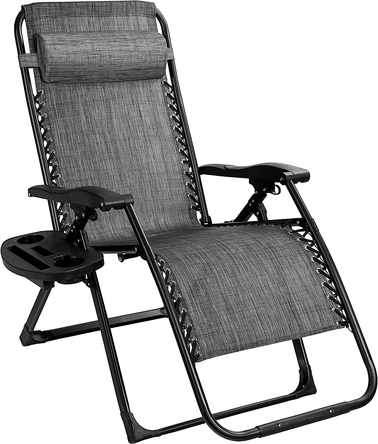 Transat Jardin Extérieur Capacité 227 KG, Gris | Leroy Merlin