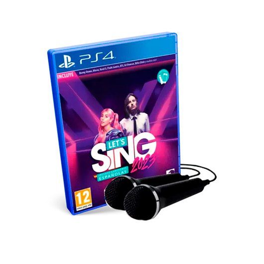 JUEGO SONY PS4 LET S SING 2023 + 2 MANDOS | Leroy Merlin