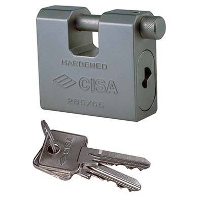 CADENAS ANTI-EFFRACTION 28550 CLÉS EN ACIER CARBONITRÉ CISA 2 MM 75 ...