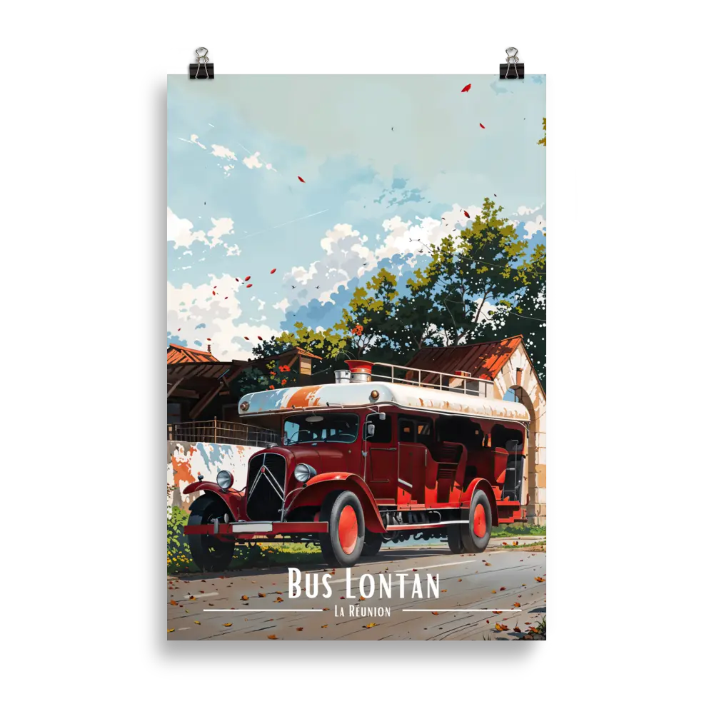 Affiche de La Réunion 'Car courant d'air' | Leroy Merlin