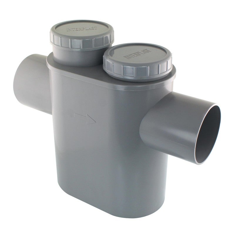 Siphon disconnecteur PVC évacuation Ø100 | Leroy Merlin